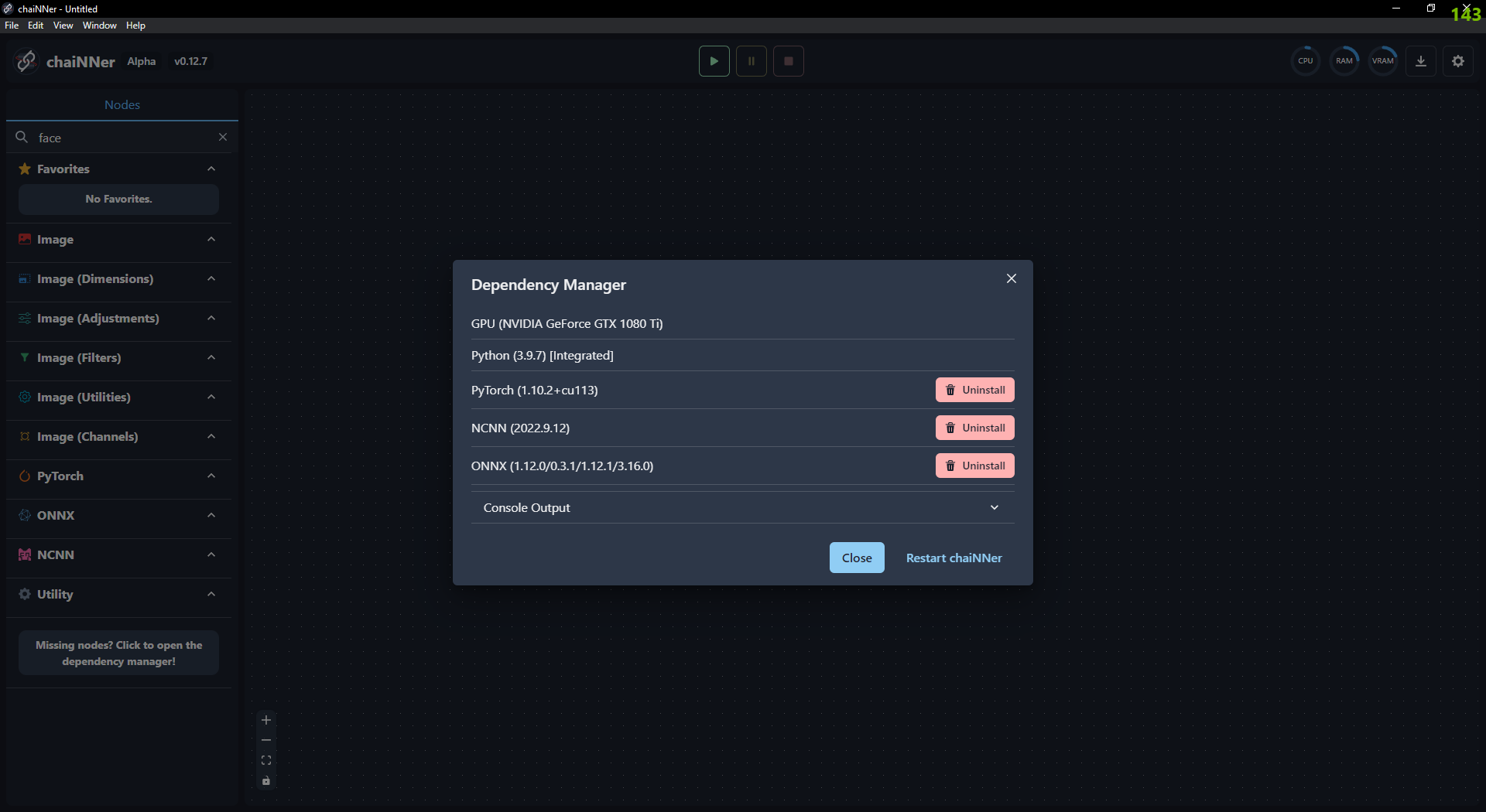 GFPGAN doesn't work? · Issue #1094 · chaiNNer-org/chaiNNer · GitHub