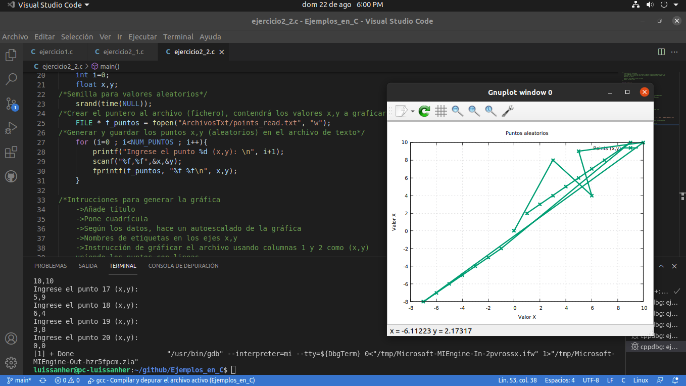 Luis Sanchez - Ejercicio 2.2 · Issue #7 · PalomaVilchis/Ejemplos_enC_G4 · GitHub