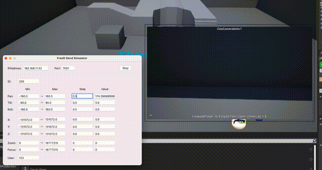 GitHub - satoshi0212/FreeDSendSimulator: FreeD send simulator running ...