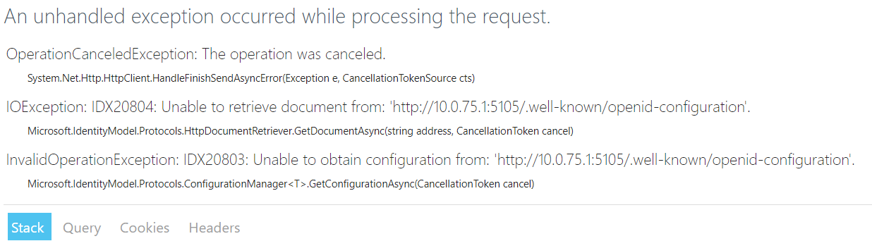 After clicking on the login page, eShopOnContainers did not jump to the ...
