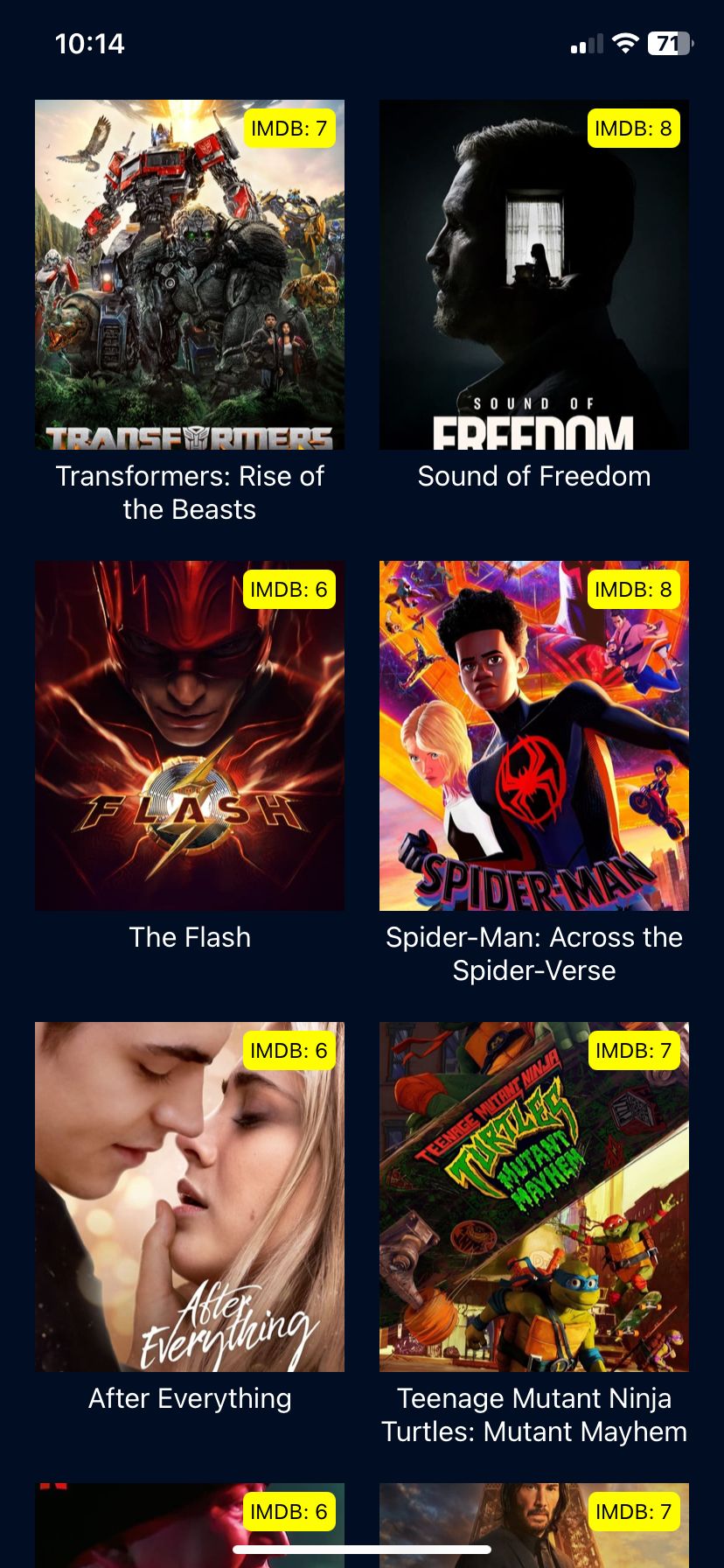 GitHub - emirbektas/Movies: Movie app built with React Native.