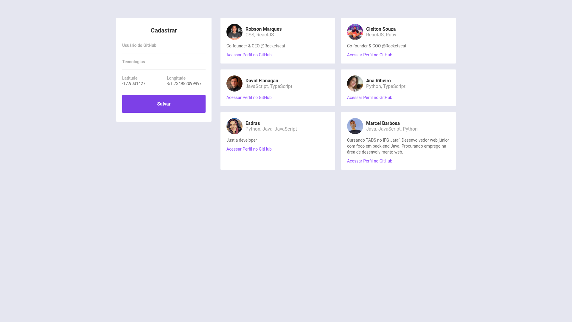 GitHub - marcelsby/semanaomnistack10