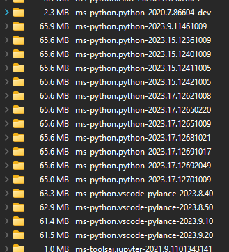 Older versions of extensions are taking space under AppData/.vscode-insiders/extensions · Issue ...