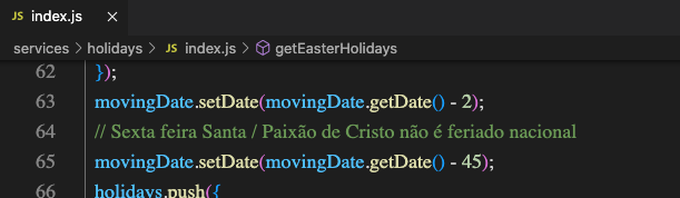 Endpoint: GET api/feriados/v1/2022, falta feriado "sexta feira santa/paixão de cristo" · Issue ...