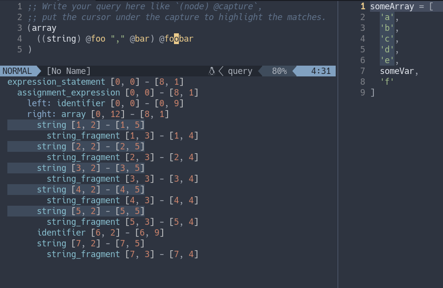 How to match node AND anonymous node? · tree-sitter tree-sitter · Discussion #1813 · GitHub