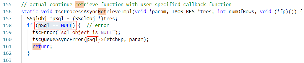 dereference a null pointer, thereby causing a segmentation fault ...