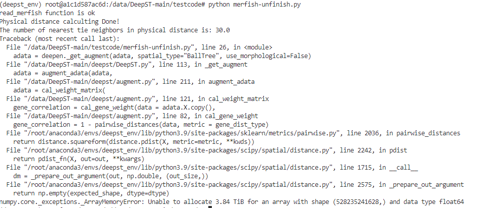 关于MERFISH数据的部分 · Issue #8 · JiangBioLab/DeepST · GitHub