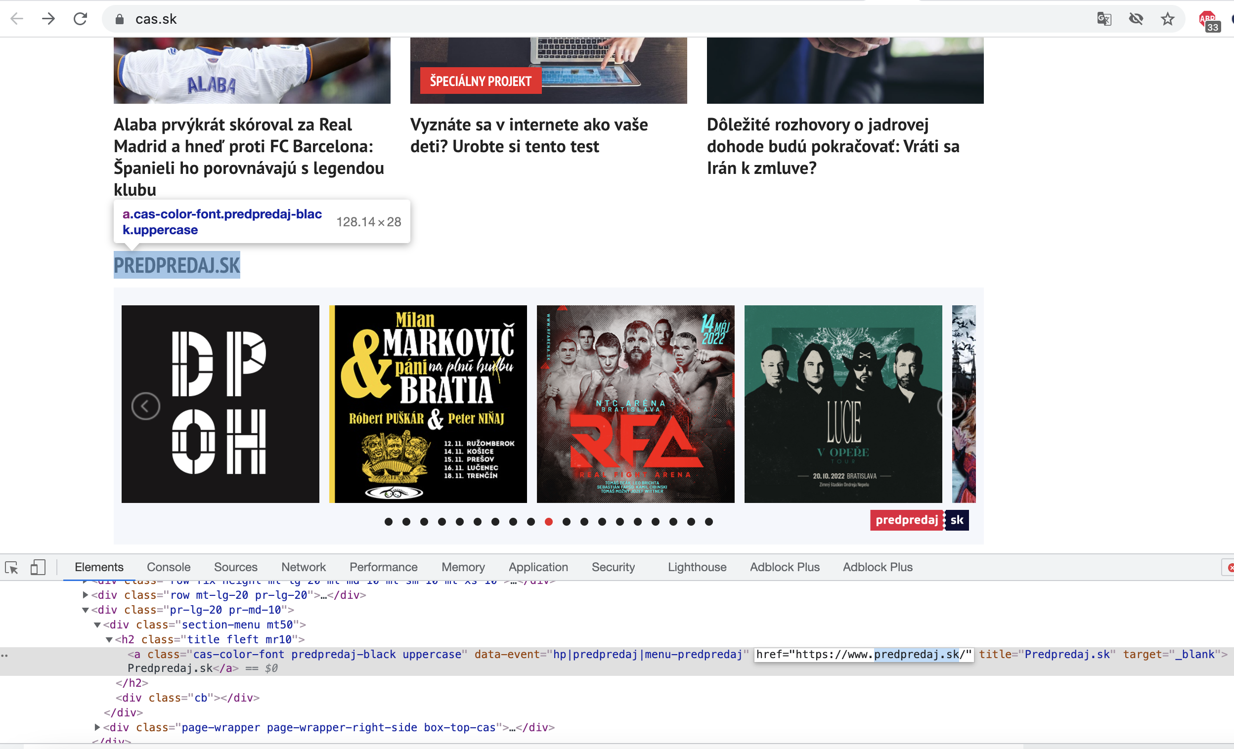 Issues on cas.sk · Issue #331 · tomasko126/easylistczechandslovak · GitHub