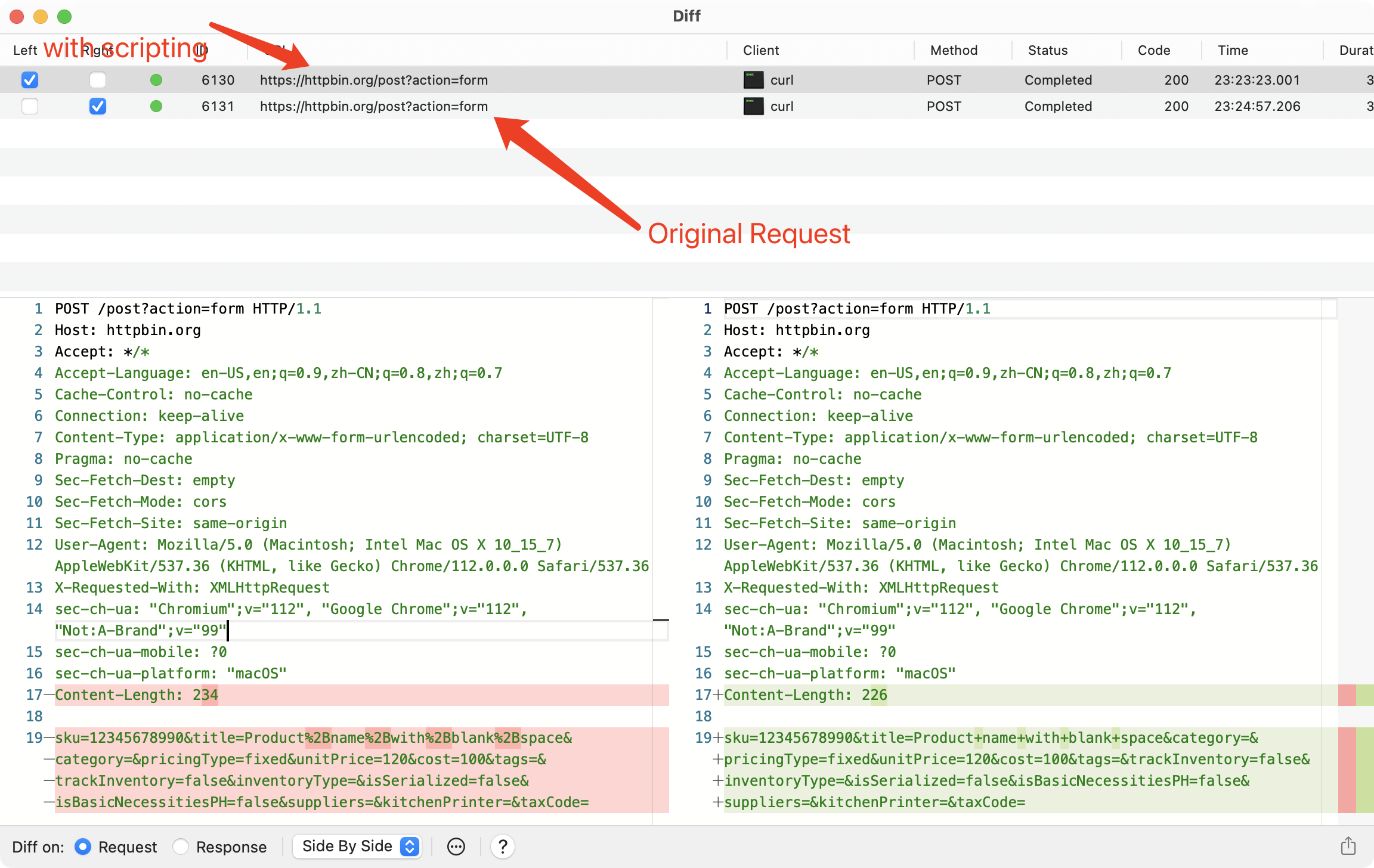 Scripting changes + to %2B in request body · Issue #1612 · ProxymanApp/Proxyman · GitHub