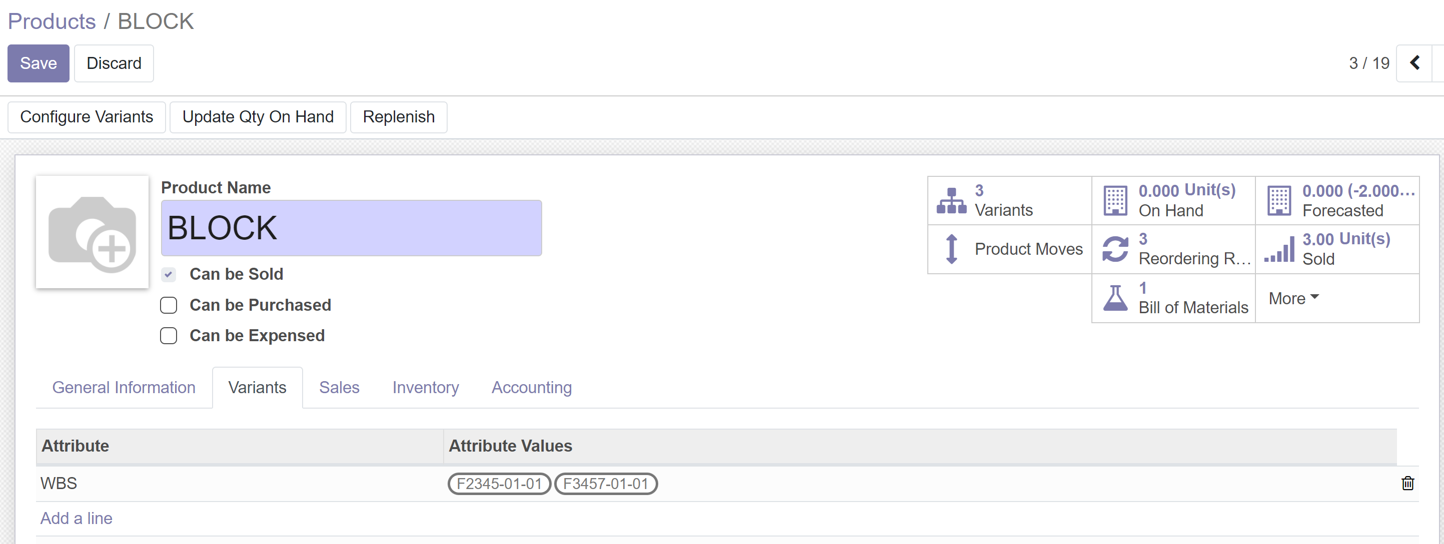 Odoo V12 How To Automatically Delete An Attribute Value After A Sales Order · Issue 86165