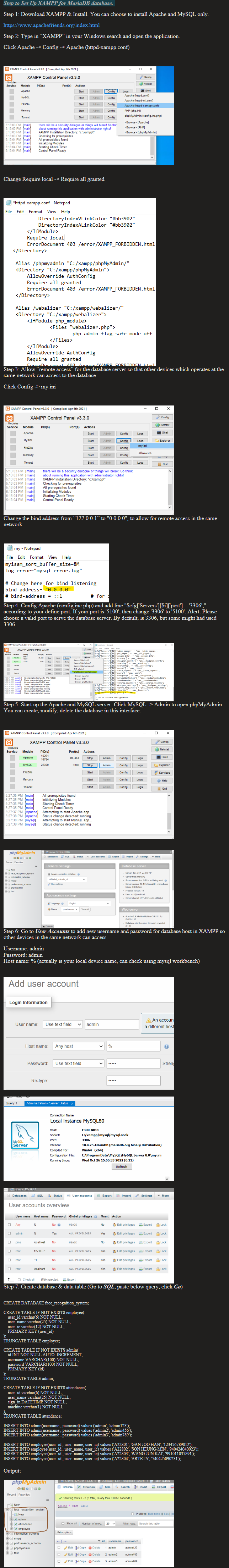 GitHub - ganjoohan/Face-Recognition-Attendance-System: A project that utilizes deepface and deep ...