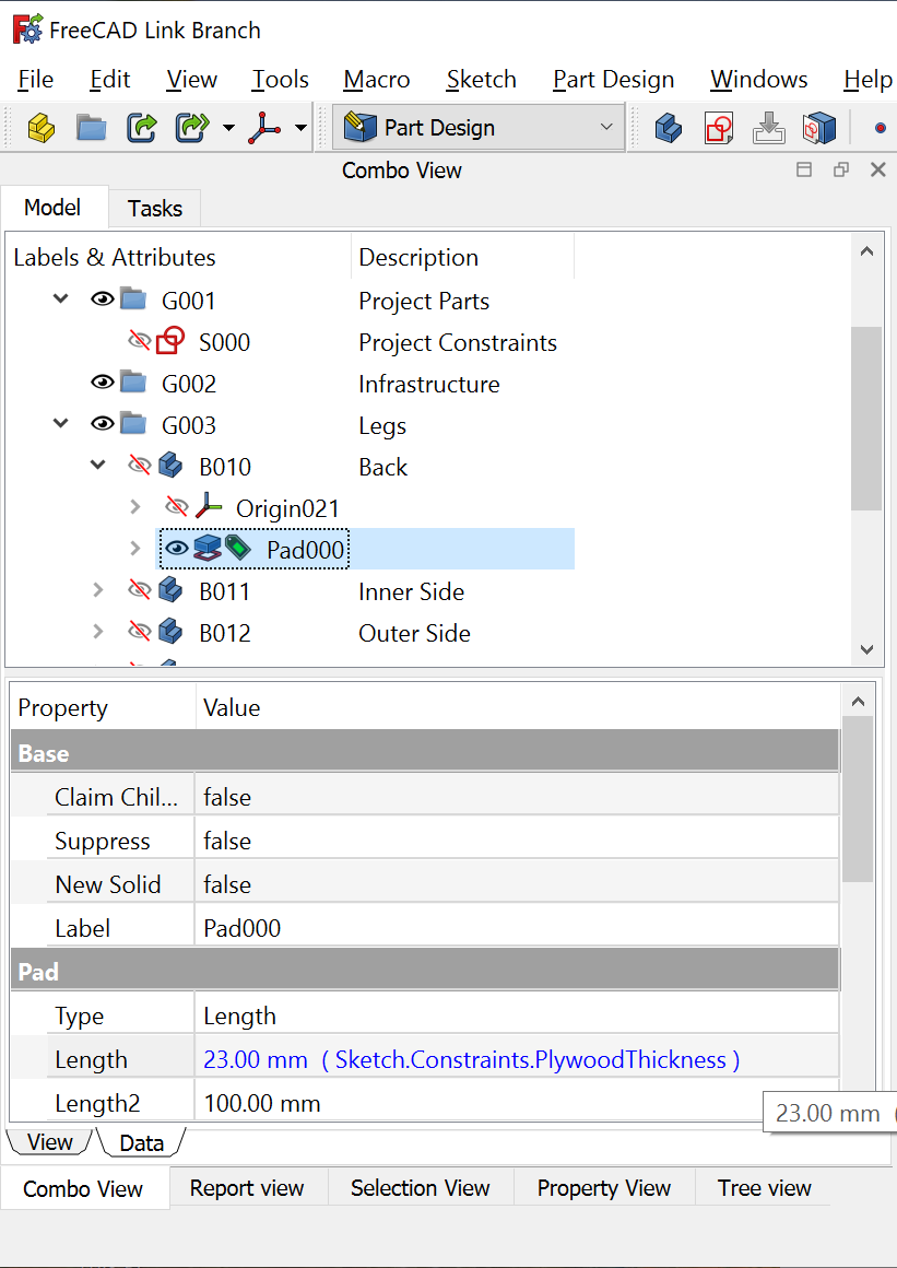 Renaming a Sketch constraint breaks formulas in model · Issue #328 · realthunder/FreeCAD ...