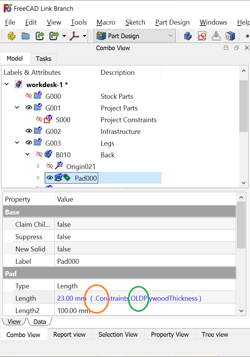 Renaming a Sketch constraint breaks formulas in model · Issue #328 · realthunder/FreeCAD ...