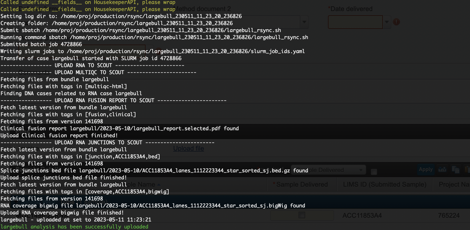 Bug in upload of RNA cases to Scout · Issue #1870 · Clinical-Genomics/cg · GitHub