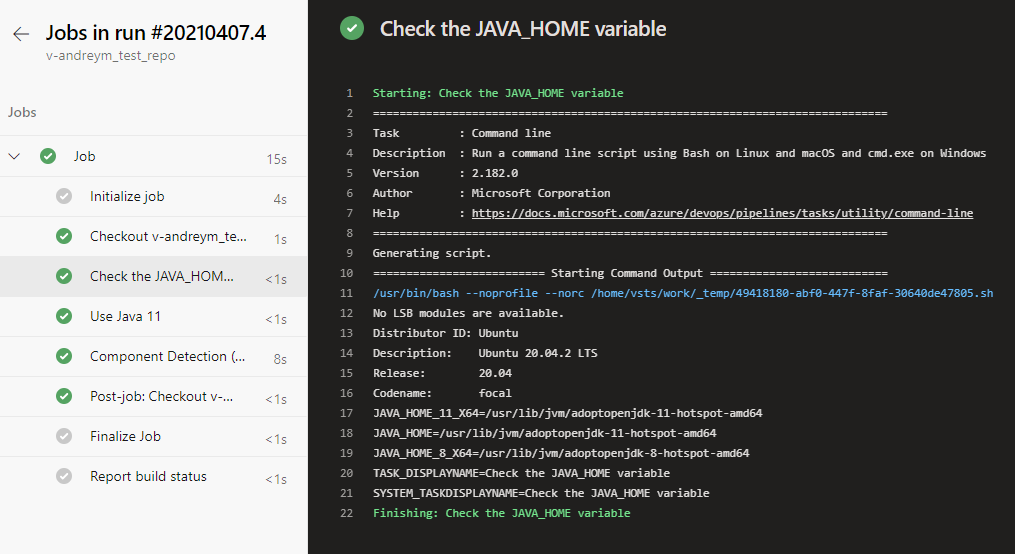 Java Tool Installer, error on installing Java 11 in azure self-hosted machine · Issue #14605 ...