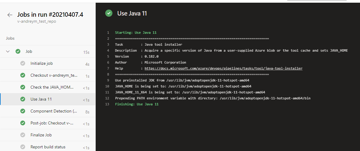 Java Tool Installer, error on installing Java 11 in azure self-hosted machine · Issue #14605 ...