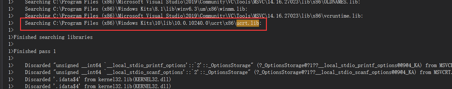 vs do not link ucrt.lib when dllmain exist · Issue #2839 · MicrosoftDocs/feedback · GitHub