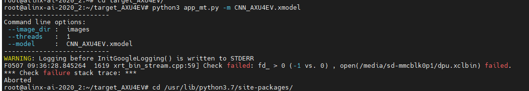 AttributeError: module 'xir' has no attribute 'Graph' · Issue #415 · Xilinx/Vitis-AI · GitHub