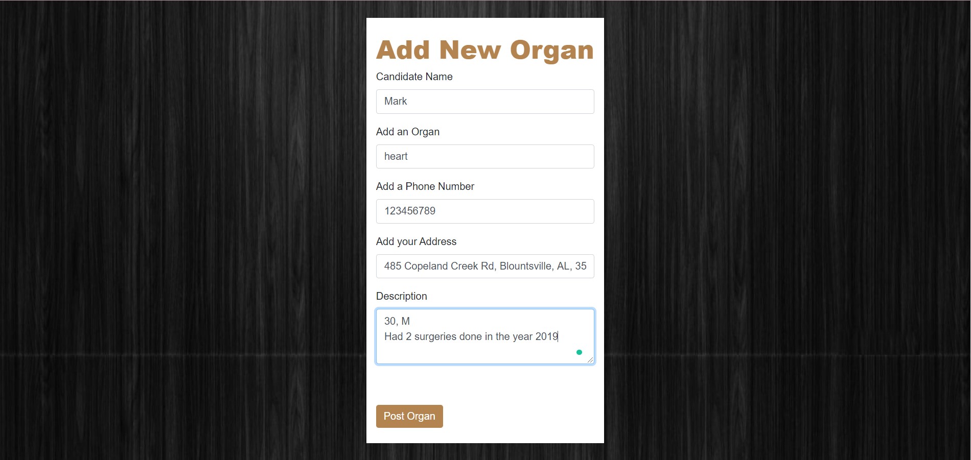 GitHub - Geeth5/organDonation_Website_Using_MERN_Stack: Organ Donation Website using MERN stack