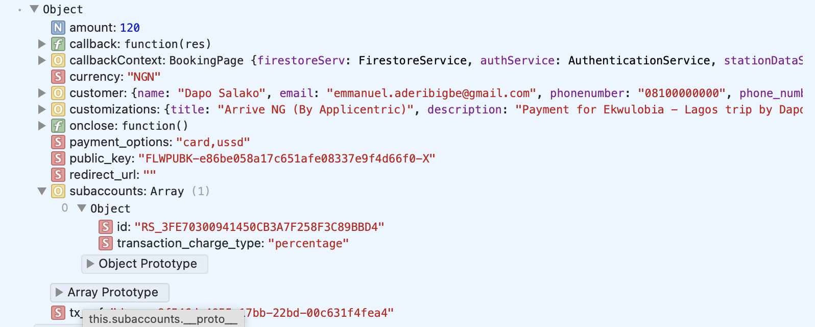 Subaccounts Not Working · Issue 9 · Flutterwave Angular V3 · Github