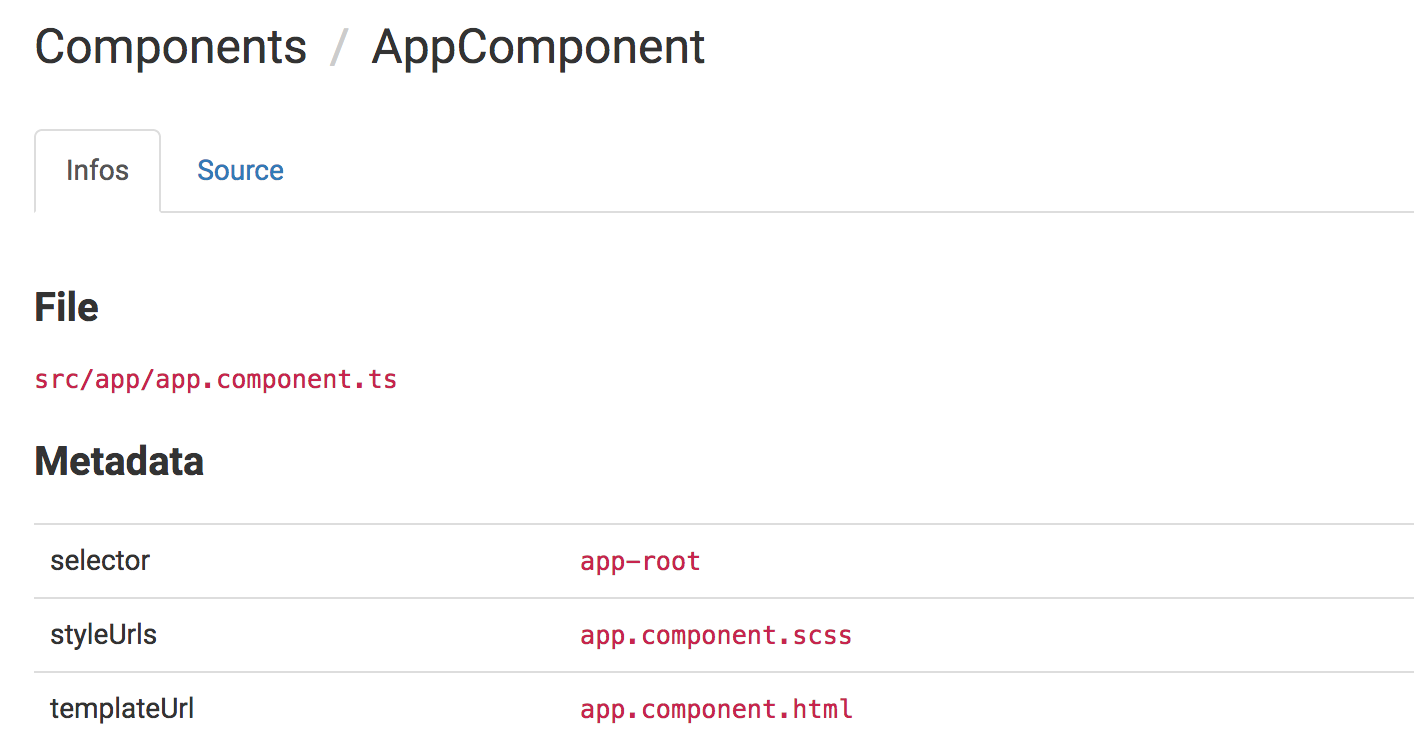 [Bug] Template, Style, DOM Tree tabs are not availabe · Issue #870 · compodoc/compodoc · GitHub