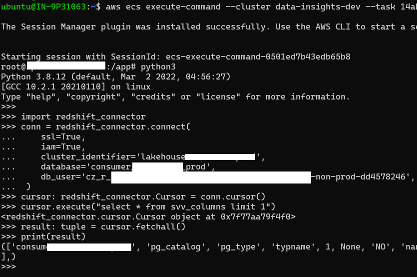 cannot connect to redshift from superset ui when using iam authentication · Issue #21080 ...