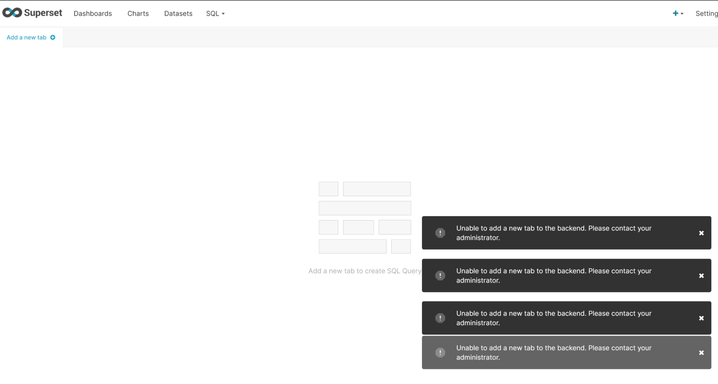 A User With Gamma Sqllab Role Cannot Open A New Editor Tab · Issue 24228 · Apachesuperset 