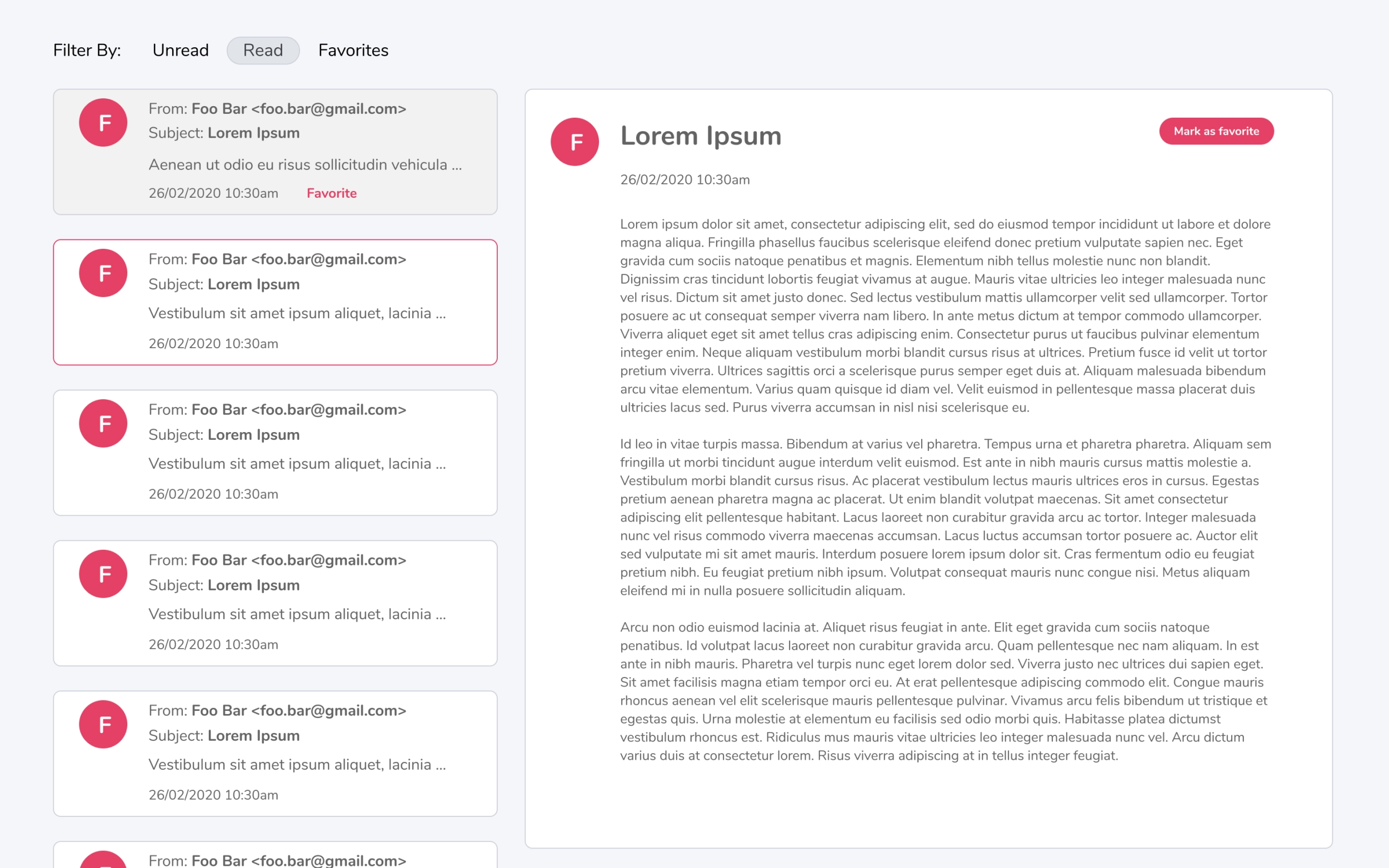 GitHub - tirthajyoti-ghosh/email-client: Email client to view, filter ...