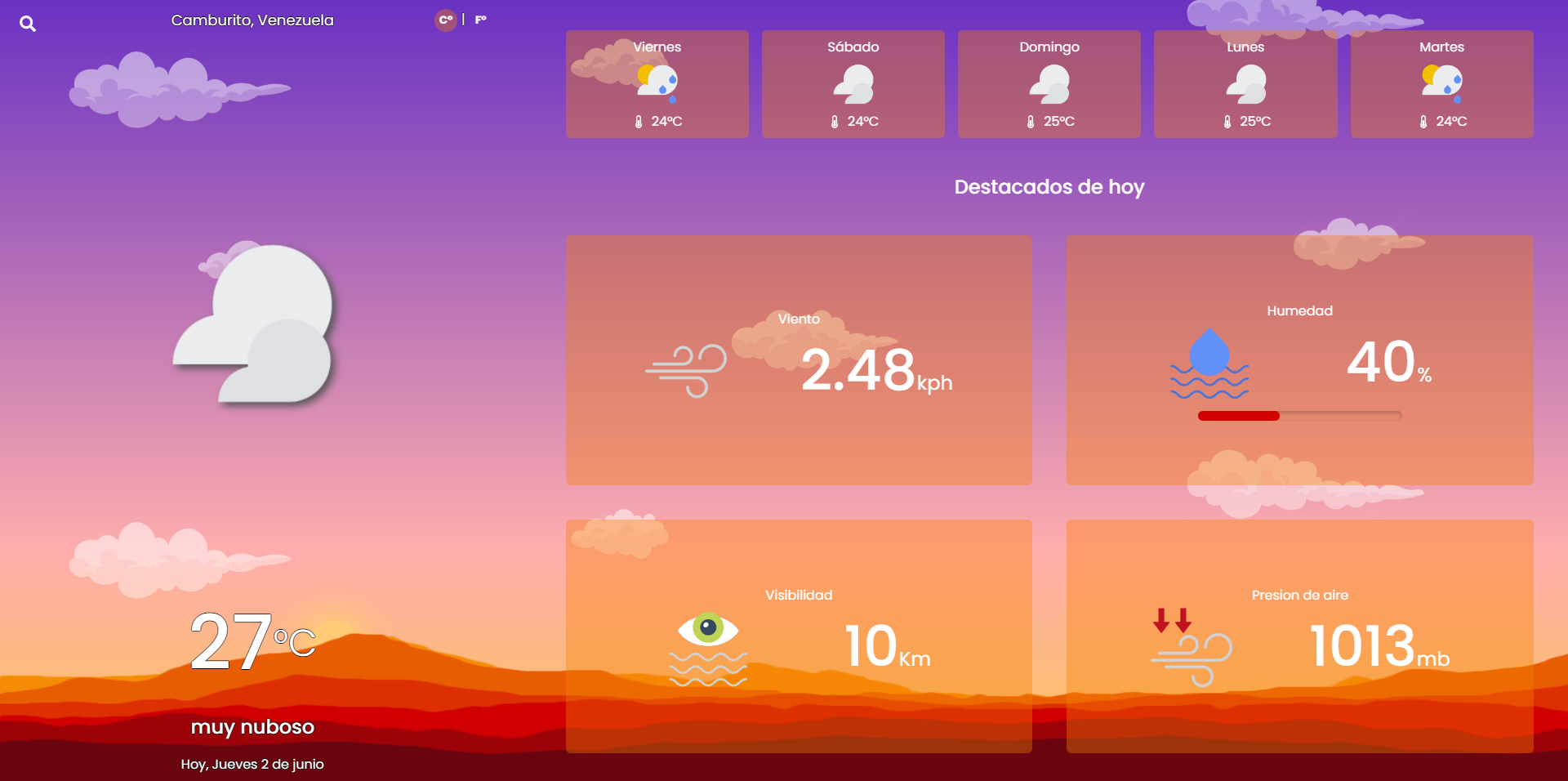 GitHub - JDcamacho13/weather-app