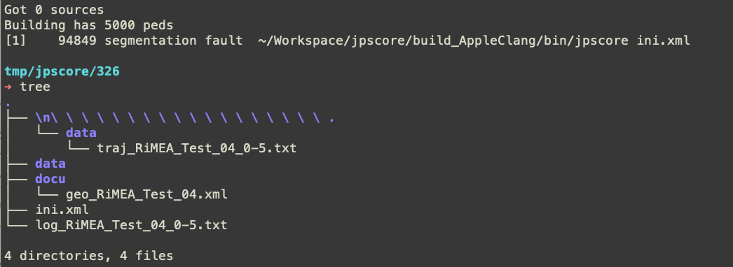 JPScore stores trajecotry files in a convoluted path of directories ...