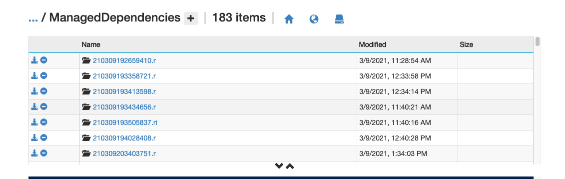 Managed Dependencies Are Continiously Being Downloaded Untill All Space Is Used · Issue 316
