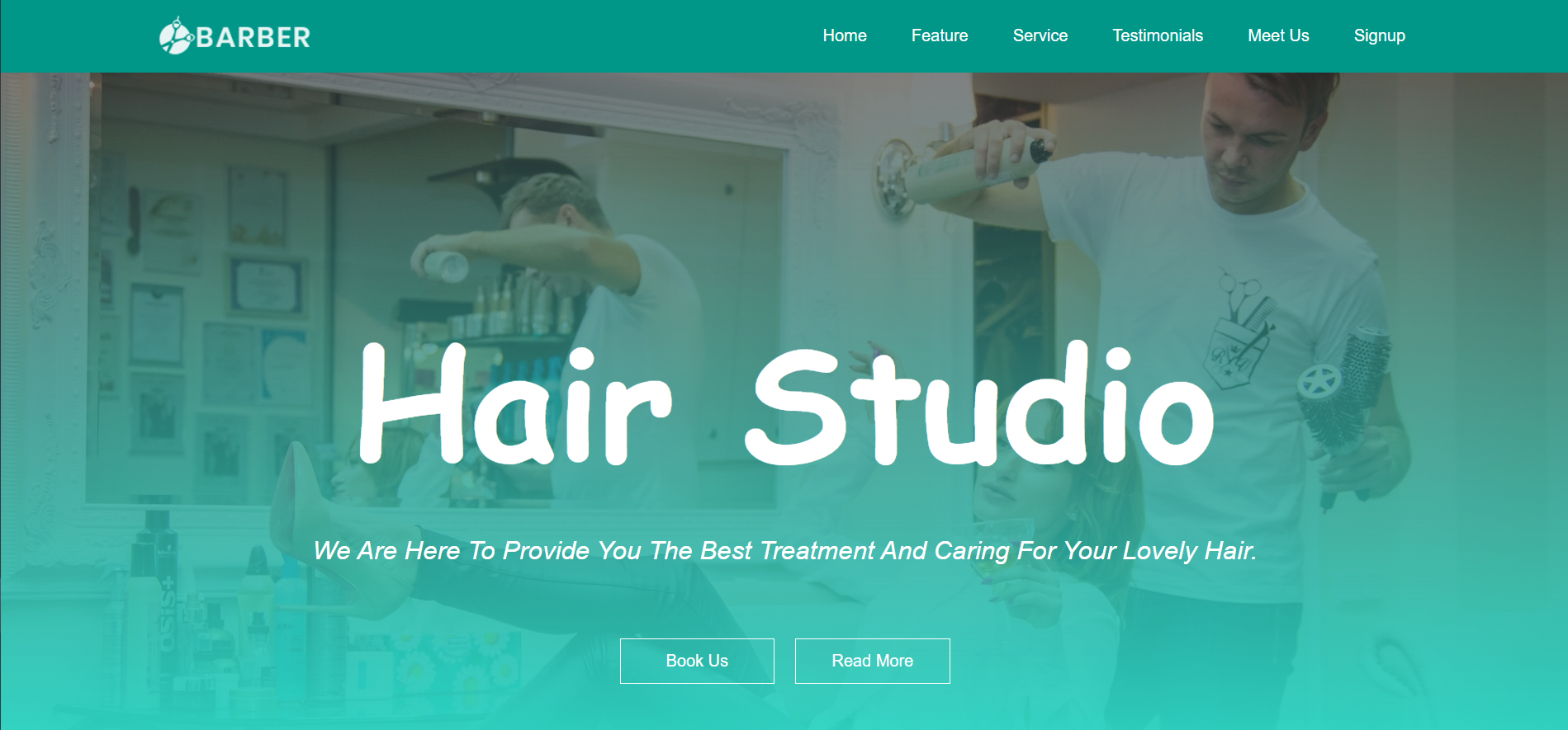 GitHub - vikasthakurr/reacted-salon-website