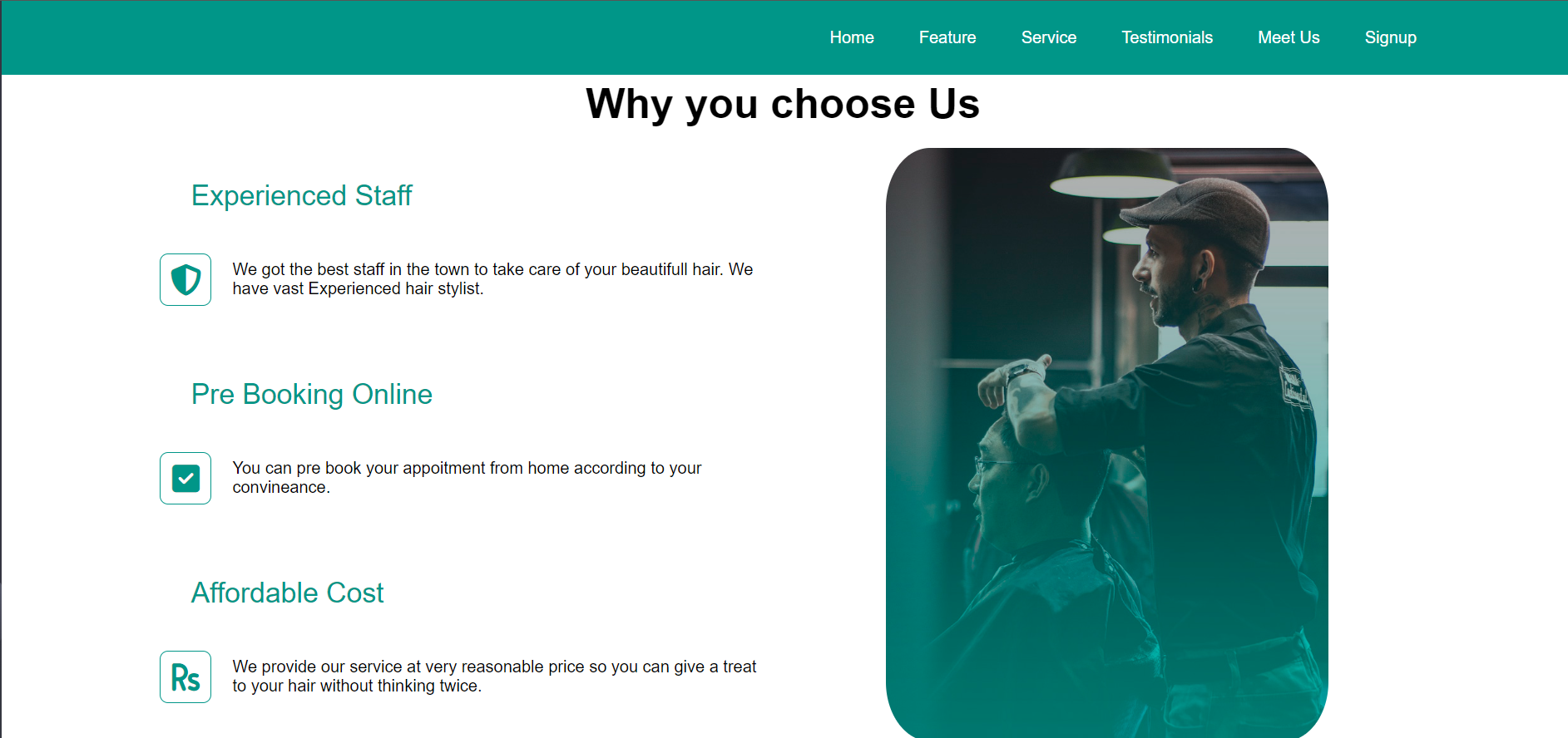 GitHub - vikasthakurr/reacted-salon-website