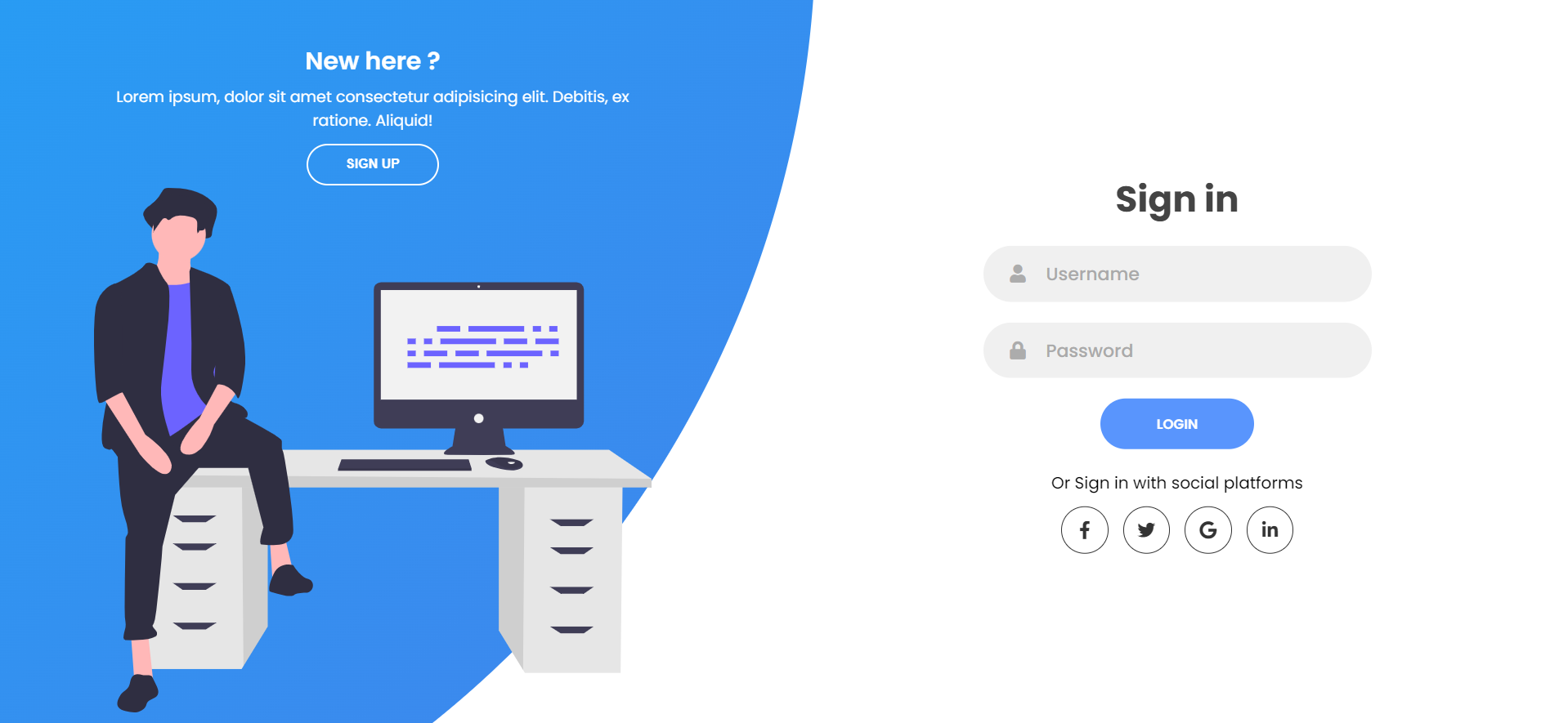 GitHub - vikasthakurr/sliding-login-form: Coded a sliding animated ...