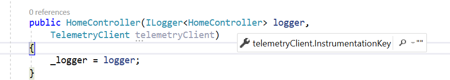 How do you correctly get TelemetryClient dependency injected in ASP.NET Core? · Issue #1972 ...