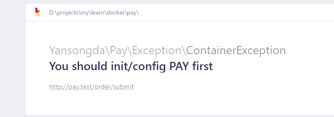 微信支付抛出 Yansongda\Pay\Exception\InvalidResponseException，无异常说明。代码断点提示 “输入源 ”/appid“ 映射到字段 "公众ID ...
