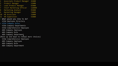 GitHub - Kopelson/employeeTrackerCMS