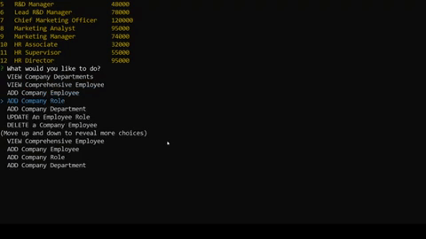 GitHub - Kopelson/employeeTrackerCMS