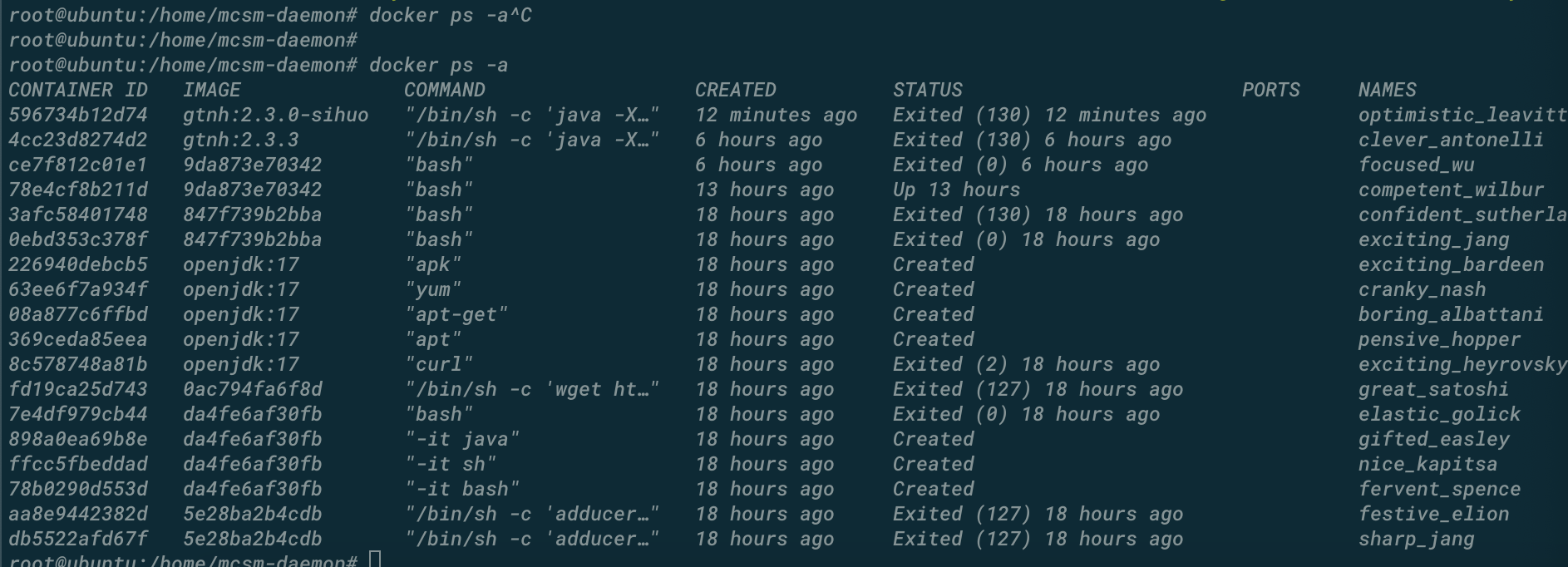 Docker容器创建模式问题 · Issue #889 · MCSManager/MCSManager · GitHub