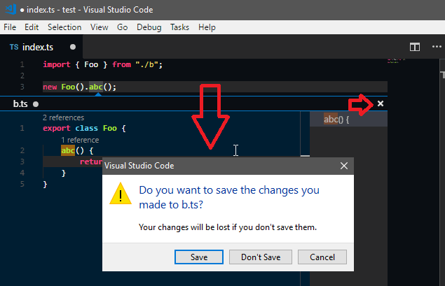 Allow Ctrl+S to save a dirty file of a peek editor when it has focus ...