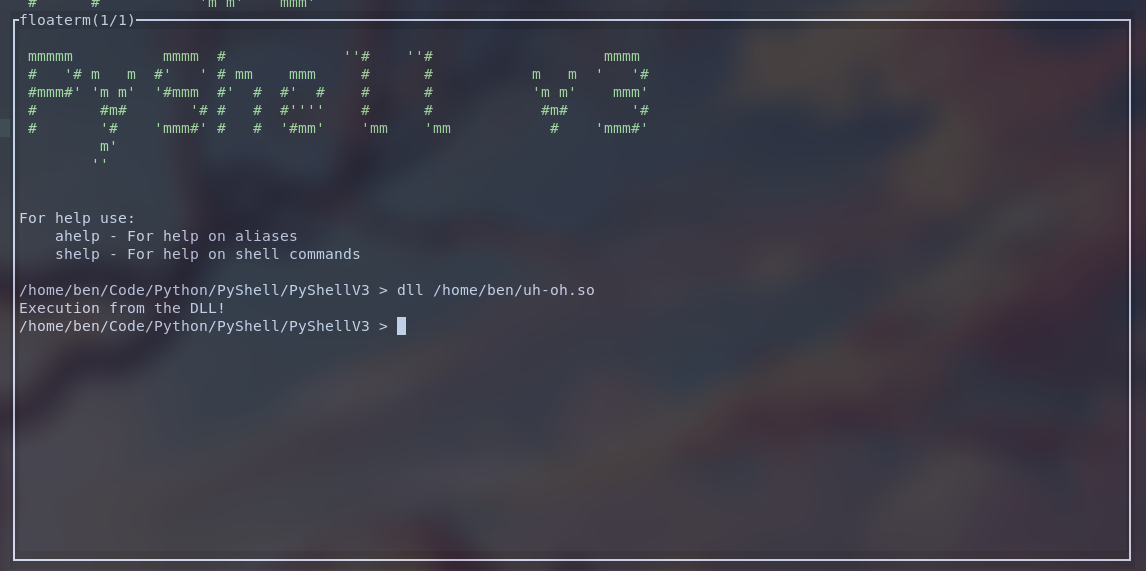 GitHub - TeaSpillStudios/PyShellV3: A shell wrote in Python