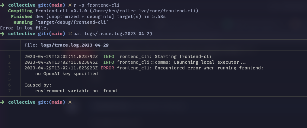 Usage of `unwrap` when Result should be handled properly. · Issue #142 · getcollective-ai ...