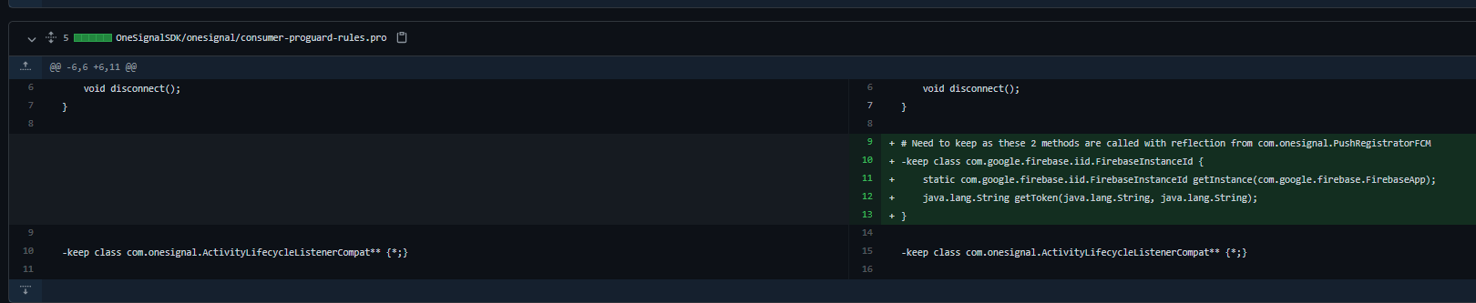 Error getting FCM Token - FirebaseInstanceId failed · Issue #394 · OneSignal/OneSignal-Flutter ...