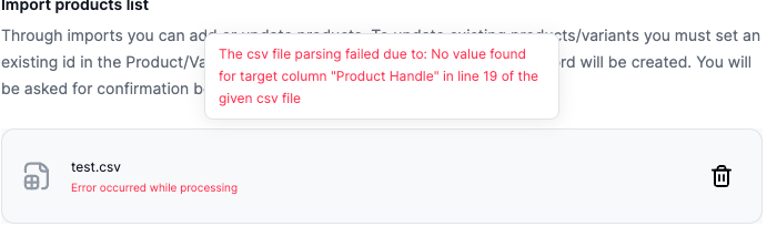Product import bugs · Issue #4131 · medusajs/medusa · GitHub