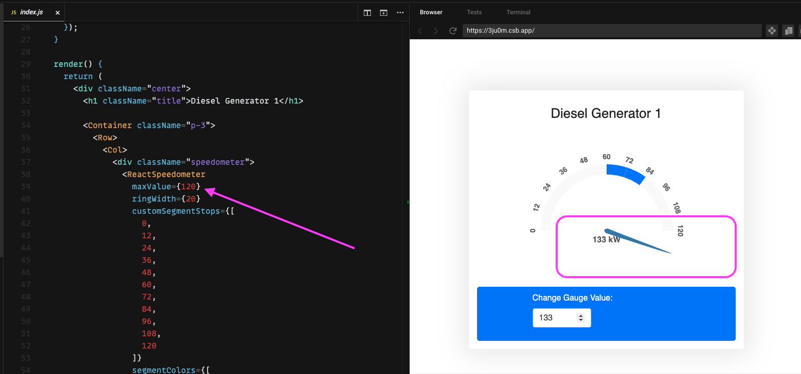 Possible To Make Needle Stop At Max Value · Issue 171 · Palerdot