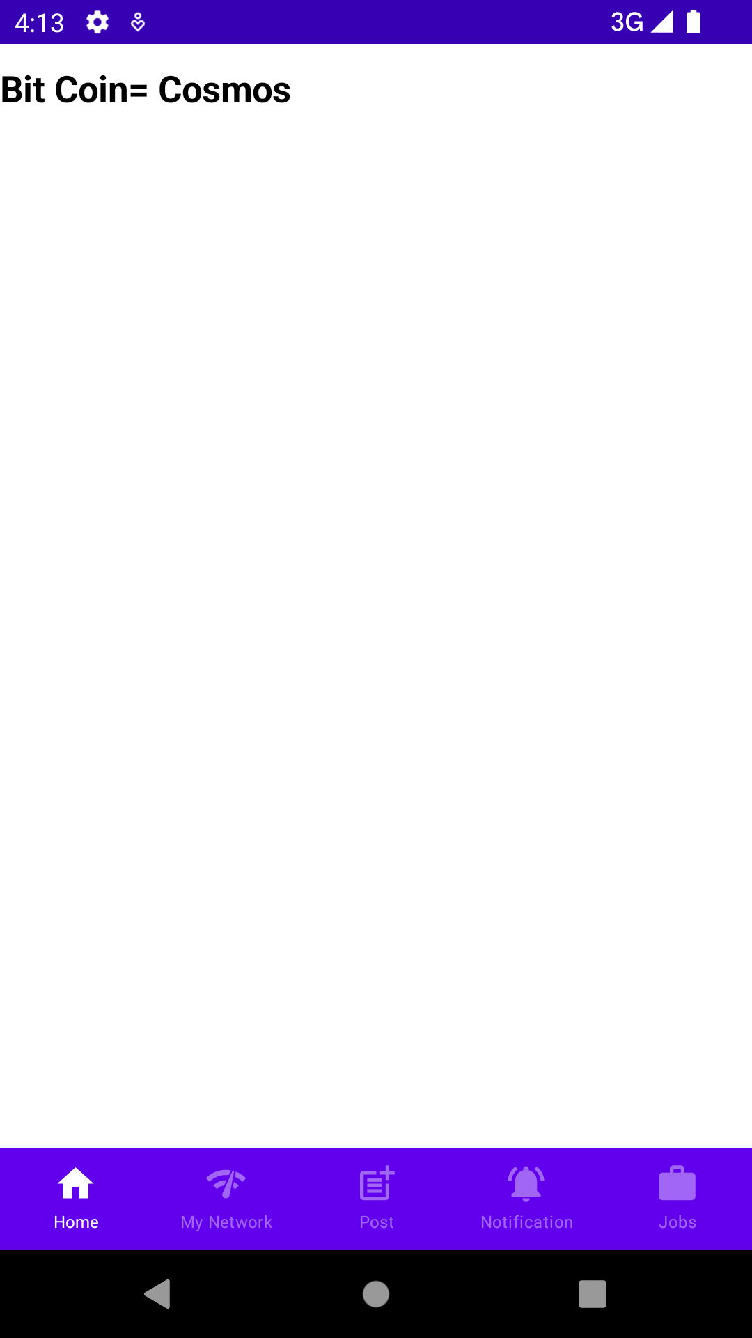 Navigate From A Main Home In A Bottom Navigation To A New Screen With No Bootom Bar · Issue