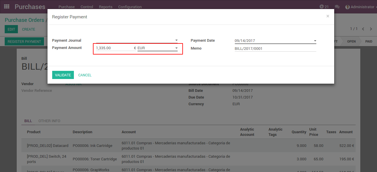 [10.0e] Does not do automatic currency conversion when paying invoice · Issue #19470 · odoo/odoo ...