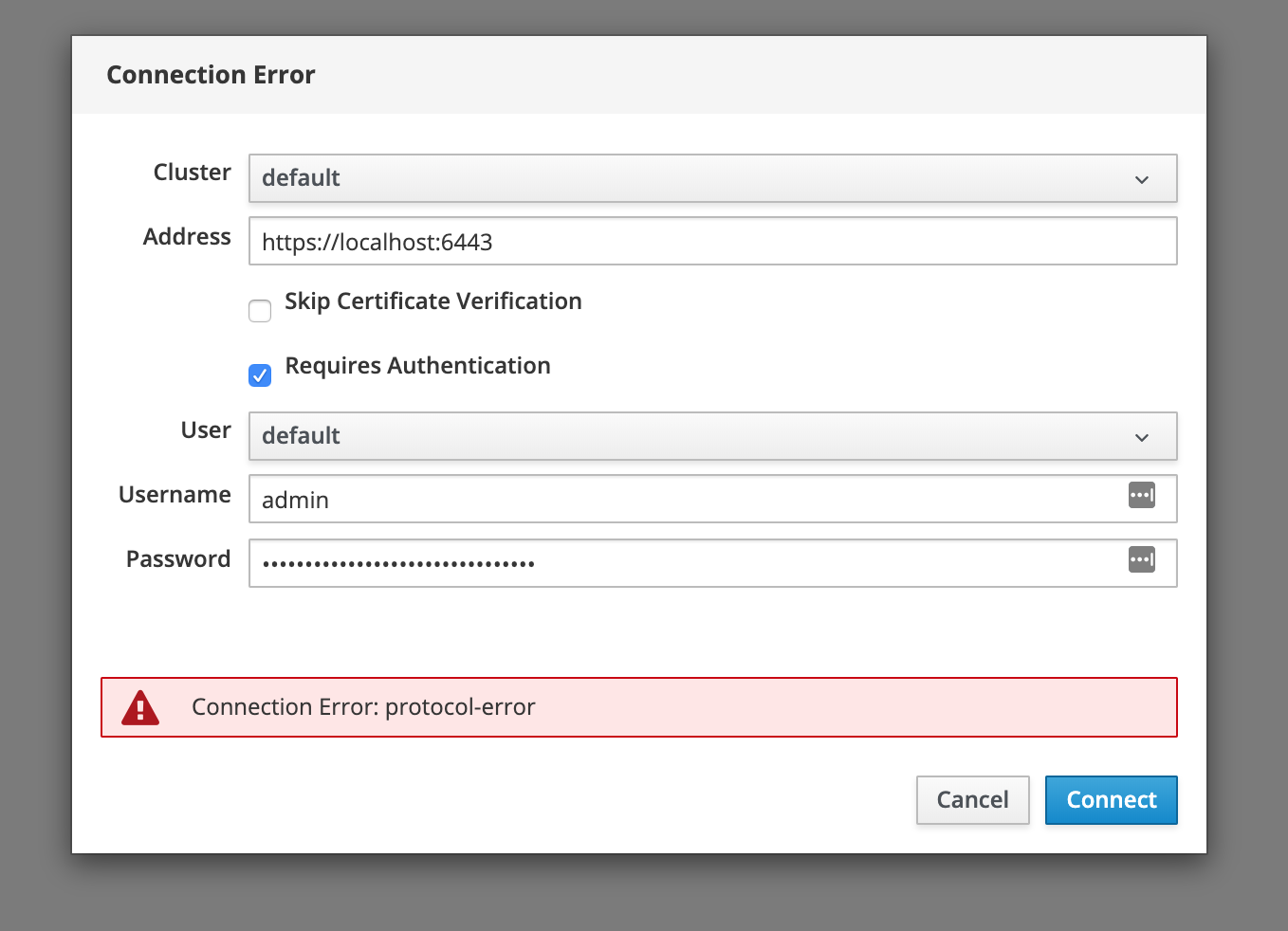Cockpit Kubernetes Cannot Connect To K3s Protocol Error · Issue 11900 · Cockpit Project