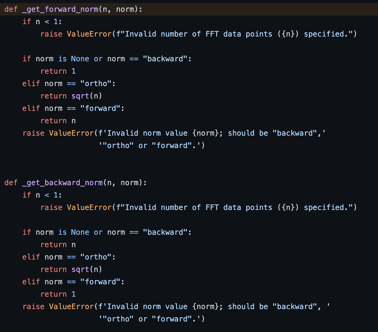Enhancement: support normalization options in FFT · Issue #8100 · jax-ml/jax · GitHub