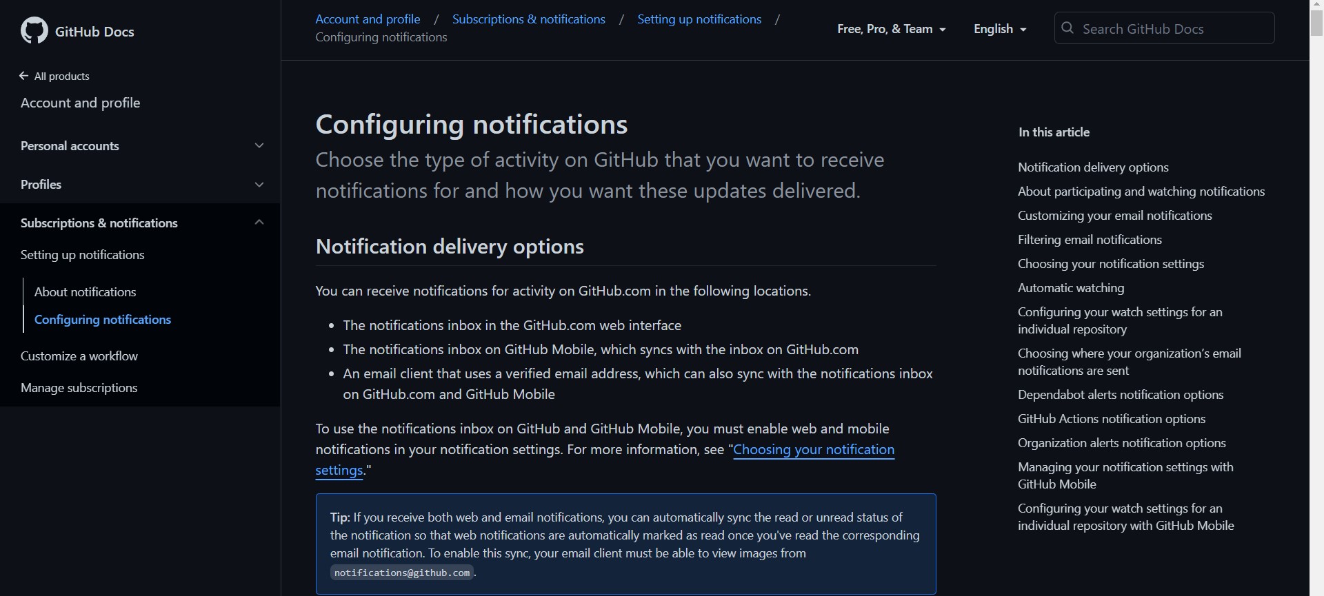 Change of Hyperlink of "Configuring Notifications" in "What is GitHub?" Module · Issue #40 ...